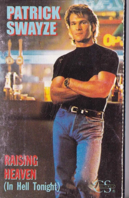 PATRICK SWAYZE RAISING Heaven Cassette Single Tape [Cassingle] SirH70 ...