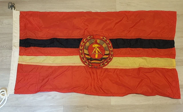 DDR MARINE FAHNE Volksmarine VM Dienstflagge Militaria 82 x 50cm EUR 65 ...