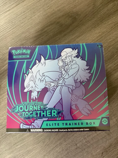 POKEMON TCG SCARLET Violet Journey Together Elite Trainer Box ETB New ...