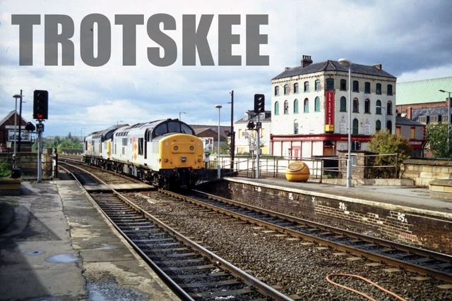 35MM SLIDE BR British Railways Diesel Loco Class 37178/031 ...