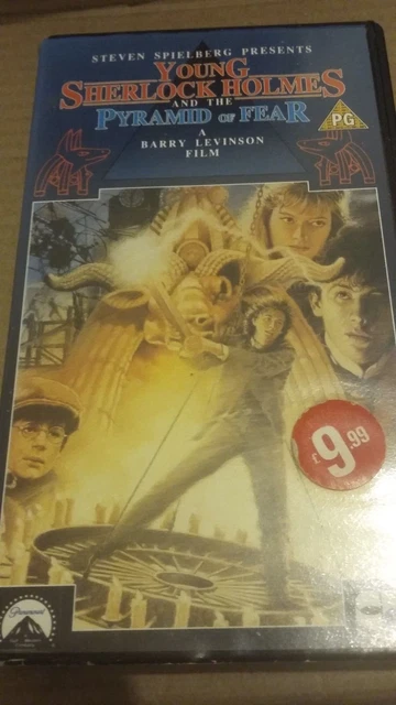 YOUNG SHERLOCK HOLMES and the Pyramid of Fear (1985 FILM) RARE CIC VHS ...