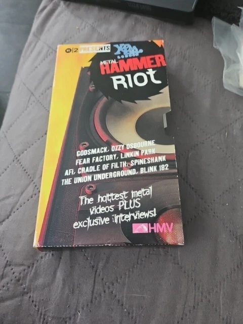 METAL HAMMER RIOT Volume 2 VHS by MTV2 & XFM Radio £5.00 - PicClick UK