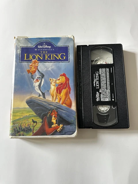WALT DISNEY THE Lion King VHS 1994 Masterpiece Collection #2977 $10.50 ...