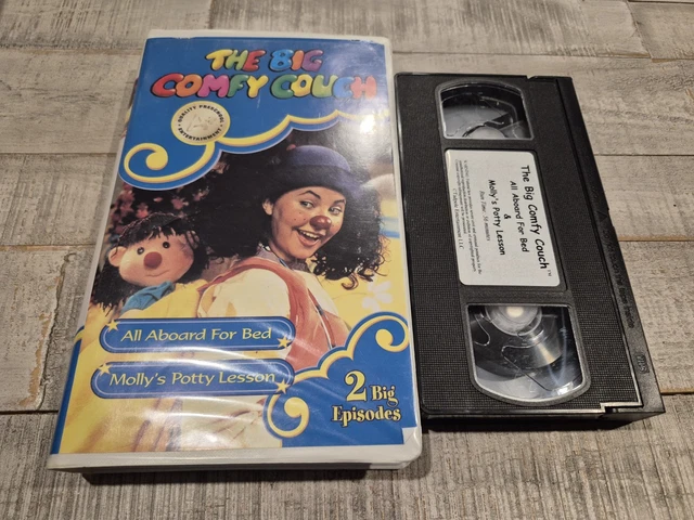 THE BIG COMFY Couch: All Aboard for Bed/Molly's Potty Lesson (VHS, 2002 ...
