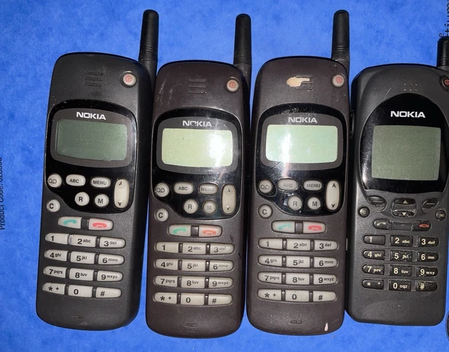 VINTAGE 1990S NOKIA Mobile Phones - 3x Nokia 1611 and 1x Nokia 2110 £65 ...