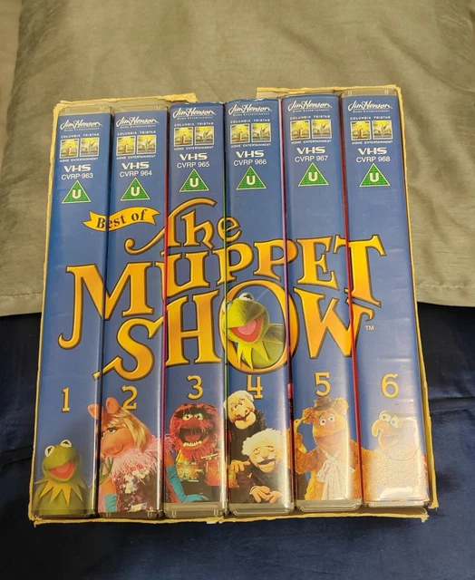 BEST OF THE Muppet Show • Vol 1-6 Set • 6 x VHS Tapes 1 still x Sealed ...