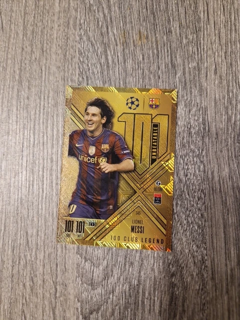 MATCH ATTAX EXTRA 2024/25 Messi 100 Club Unbeatable 101 #345 £16.31 ...