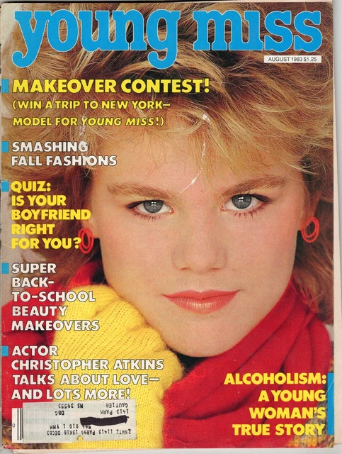 CONCOURS DE RÉNOVATION Young Miss Christopher Atkins D'Août 1983 EUR 13 ...
