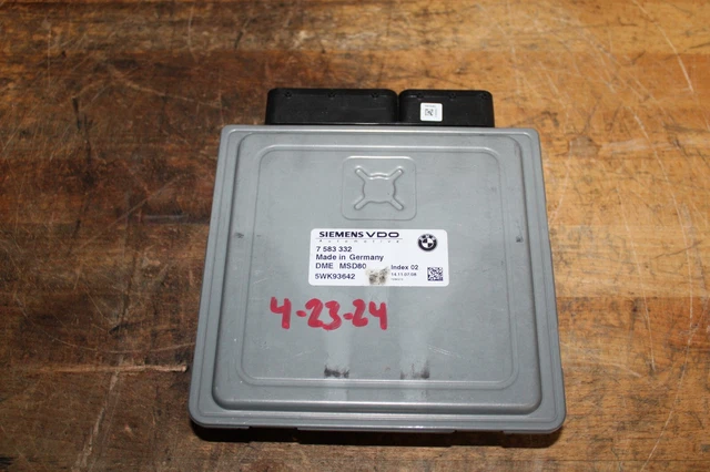 BMW E90 E92 E93 E60 135i 335i 535i N54 Engine Control Module DME MSD80 ...