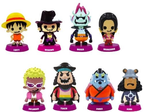 ONE PIECE X Panson Works Full Face Junior Vol.3 12 pieces (PVC Figure ...