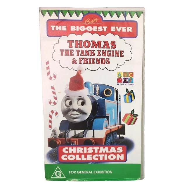 THOMAS THE TANK Engine & Friends VHS The Biggest Ever Christmas ...