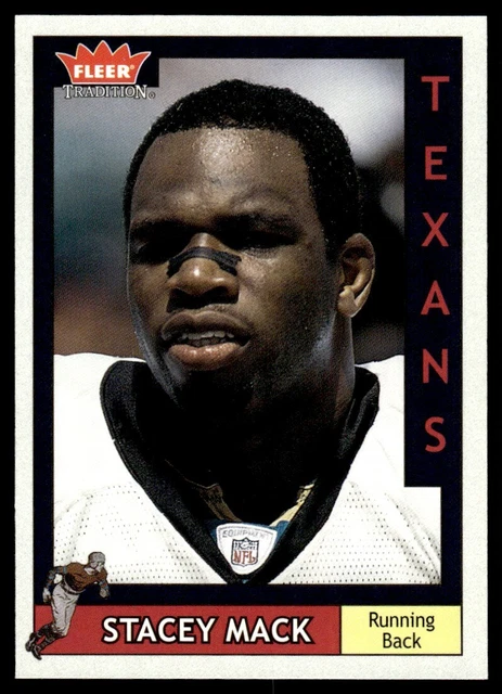 2003 FLEER TRADITION Stacey Mack Houston Texans #78 EUR 1,64 - PicClick FR
