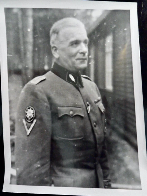 PHOTO B.L. DAVIS WW2 WWII : COLONEL Elite WAFFEN _ GEBIRGSJAGER EUR 15 ...