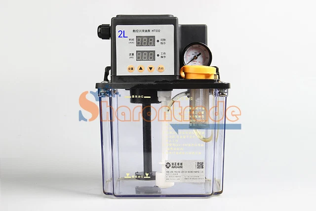 CNC ELECTROMAGNETIC LUBRICANT Pump Automatic Lubricating Oil Pump 220V ...
