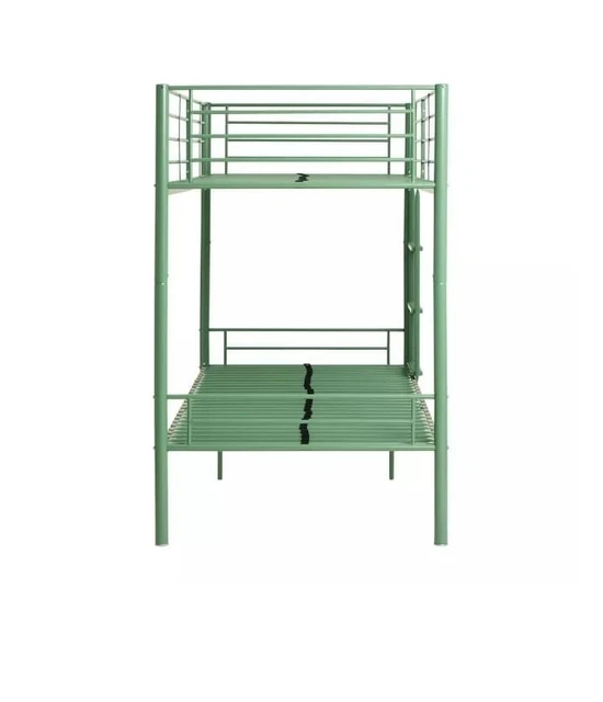 MASON SINGLE METAL Bunk Bed - Sage Green. Free Delivery, read ...