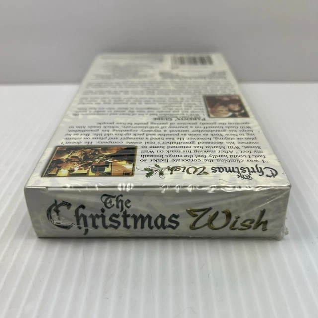RARE - THE Christmas Wish 1998 VHS, Neil Patrick Harris, Vintage, New ...