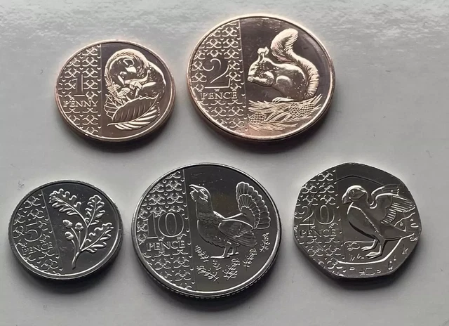 2026 ROYAL MINT King Charles Small Change Coin set 1p 2p 5p 10p 20p £9. ...
