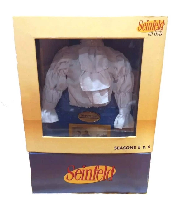 SEINFELD: SEASONS 5 DVD (2005) Jerry Seinfeld Frilled Shirt Gift Box ...
