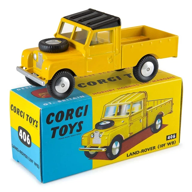 LAND-ROVER [109'WB]. CORGI Toys Re-Issue With Corgi Box Number 406. £42 ...