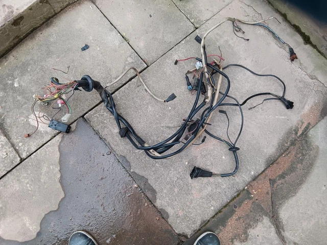 VW MK1 GOLF Gti 1.8 Genuine Engine Wiring Loom Cabriolet Convertible Dx ...