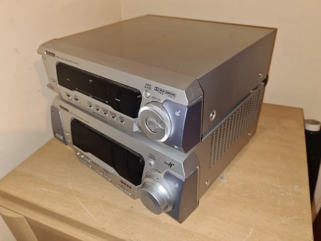 TECHNICS SA-EH770 STEREO Tuner Amplifier + SH-EH770 Sound Processor £49 ...