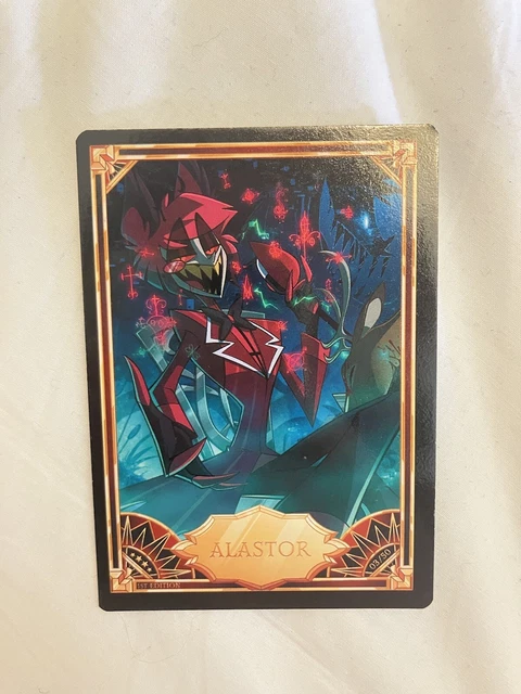 HAZBIN HOTEL CARD Alastor 1st Edition Non-Foil Ultra Rare £101.00 ...