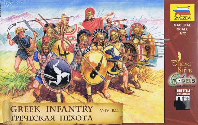 MODEL SOLDATI MODEL Kit vehicles Dioramas Zvezda Greek Infantry Kit 1 ...