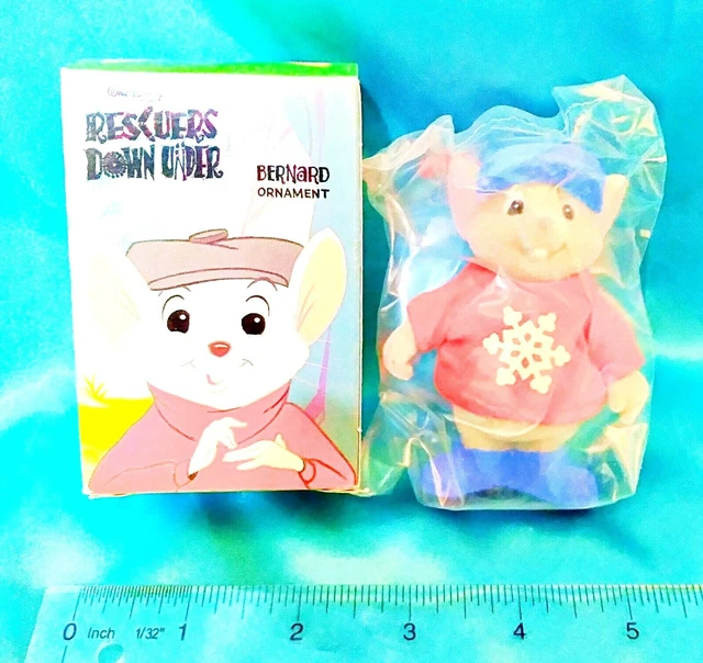 RESCUERS DOWN UNDER - BERNARD - 1990 Disney/McDonald’s Ornament - In ...