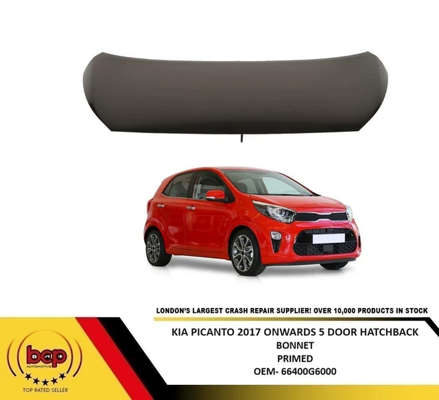 KIA PICANTO 2017 - 2023 Bonnet Hood Panel Delviered 5 Door Hatchback £ ...