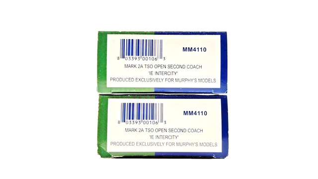 BACHMANN/MURPHY MODELS OO Gauge - Mm4110 - Mk2A Ie Irish Intercity ...