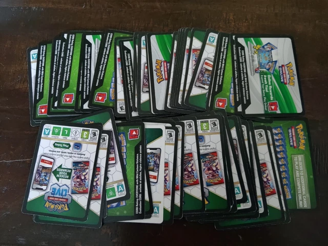 POKEMON TCG ONLINE Code Cards - Random Assortment - Not Used $0.99 ...