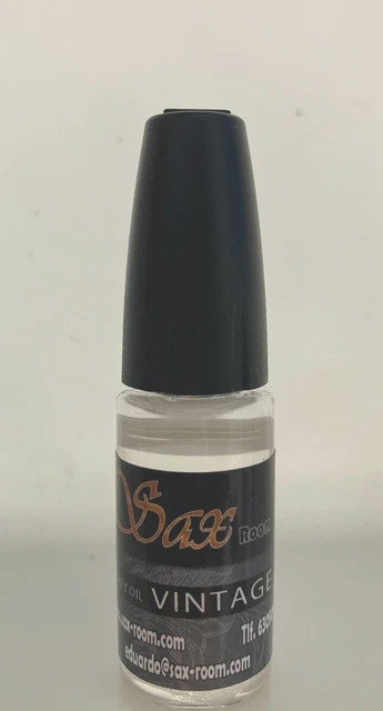 ACEITE PARA LLAVES de saxofon vintage. Vintage Saxophone key oil. 10ml ...