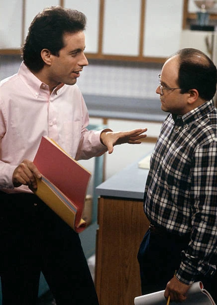 JERRY SEINFELD HIMSELF Jason Alexander George Seinfeld 1993 Tv Old ...