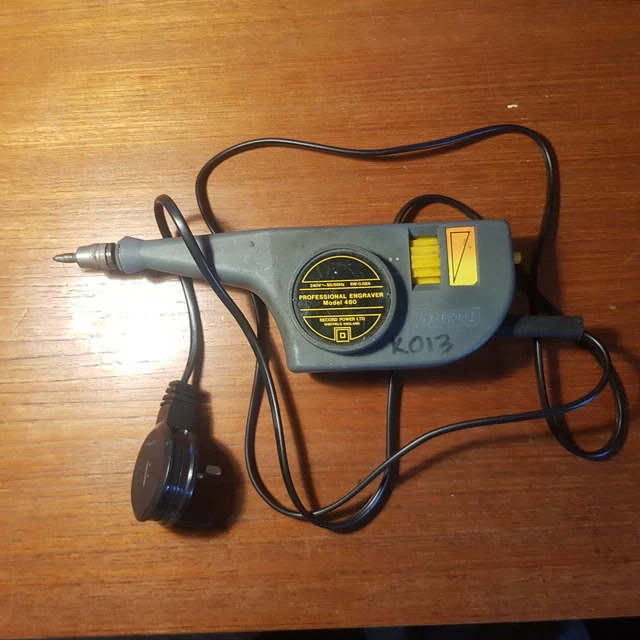 RECORD POWER BURGESS Handy Engraver Model 480 Engraving Tool £10.00 ...