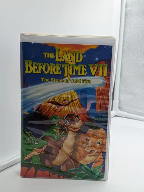 THE LAND BEFORE Time VII (7) Stone of Cold Fire VHS Tape Original ...