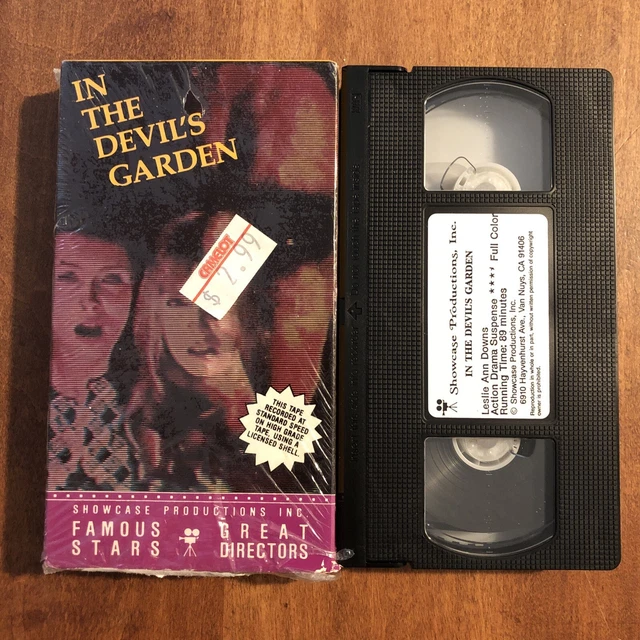 IN THE DEVIL’S Garden VHS 1987 Original Cellophane And Watermark ...
