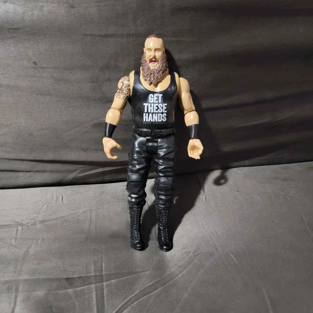 FIGURINE ARTICULÉE BRAUN Strowman Get These Hands Wrestler vêtements ...