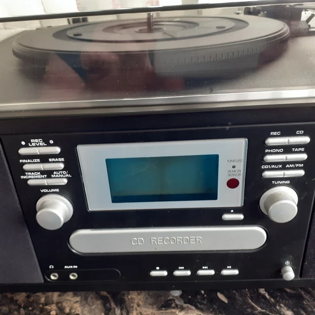 NEOSTAR 3 Speed Record Player, Cd & Cassette - Model Lecd1 - Great ...