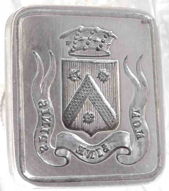 SCEAU, CACHET, ARMOIRIES, Baron, Noblesse, Argent EUR 169,00 - PicClick FR