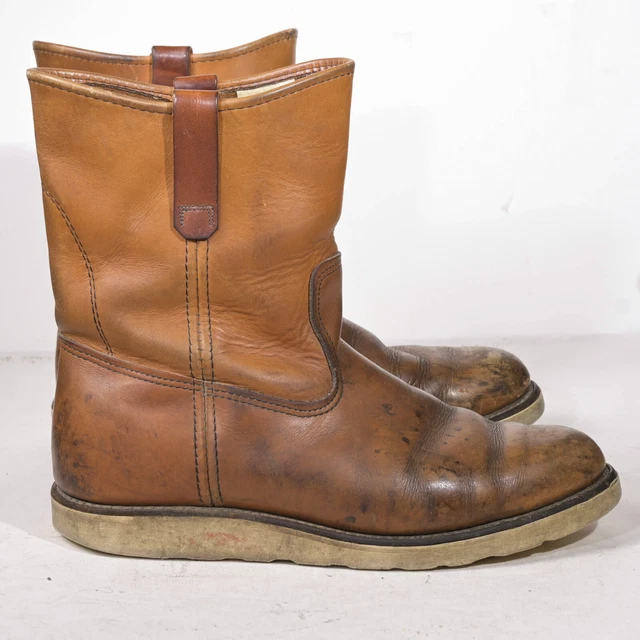 RED WINGS 9866 Irish Setter Pecos, 10 E - Gold Russet Sequoia, Vtg 70s ...