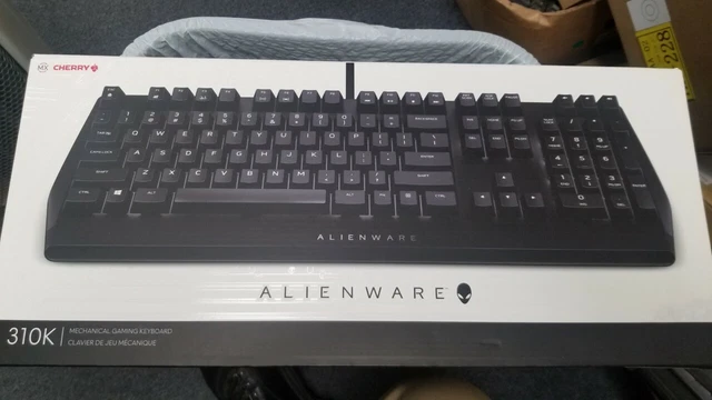 ALIENWARE A310K GAMING Mechanical Keyboard Cherry MX Red Switches K6Y8P ...