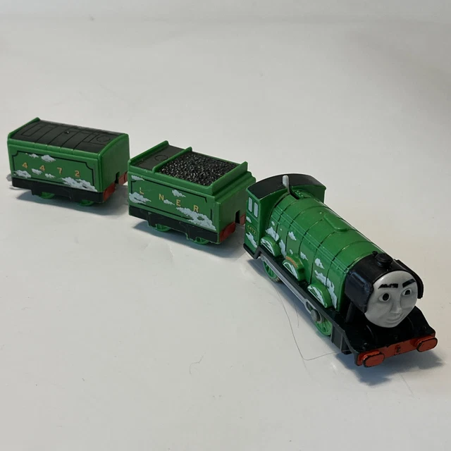 FLYING SCOTSMAN LNER 4472 + TENDERS Thomas Trackmaster Train Track SEE ...