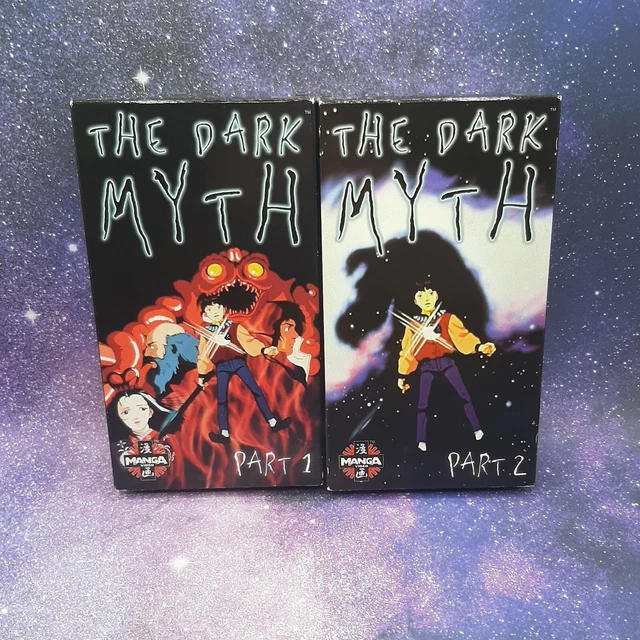 THE DARK MYTH Manga VHS Part 1 & 2 1997 ENGLISH DUBBED Pre-owned $58.99 ...