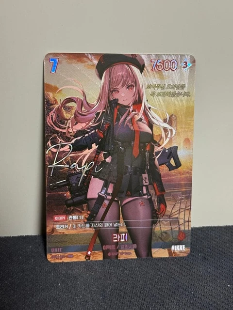 NIBEL ARENA NIKKE SBR Signé Déesses de la Victoire AGF SP Corée 2023 ...