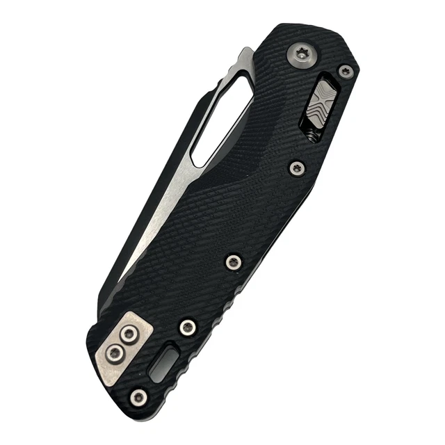 MICROTECH MSI S/E RAM-LOK Fluted Black G10 Black M390MK Blade 210-1 ...