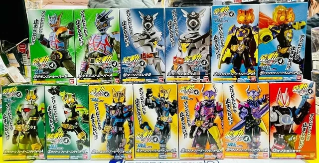 BANDAI MASKED KAMEN Rider Geats SO-DO Series ID Wave 4 Vol.4 - Set of ...