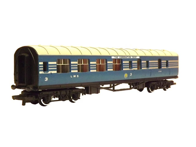 HORNBY LMS 'THE Coronation Scot' Blue Livery Brake Coach No.5972 (OO ...