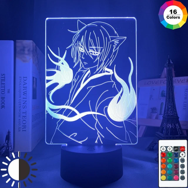 ANIME TABLE DESK Lamp 3D LED Kamisama Kiss Love Tomoe Home Decoration ...
