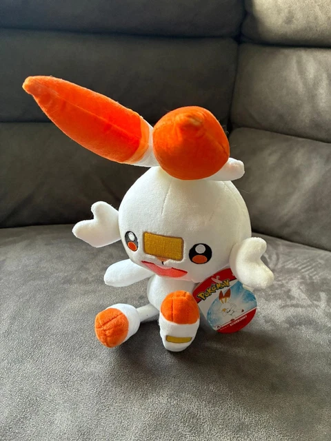 NEW POKÉMON SCORBUNNY Plush/Teddy £19.23 - PicClick UK