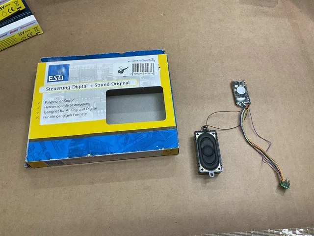ESU LOKSOUND DCC Sound Decoder For Steam Locomotive 0-6-0 Q1 Class ...